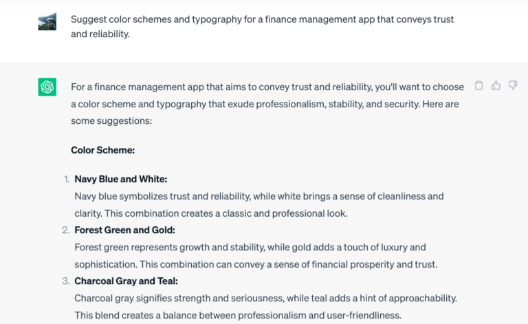 ChatGPT for UI Design: The Best ChatGPT UI Prompts