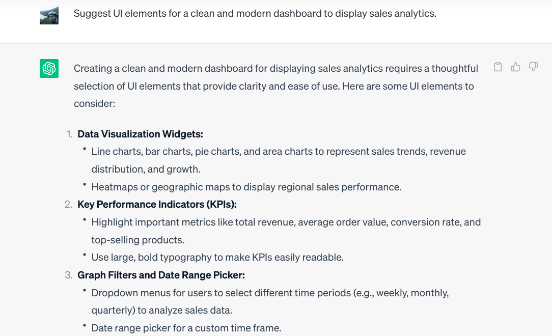ChatGPT for UI Design: The Best ChatGPT UI Prompts