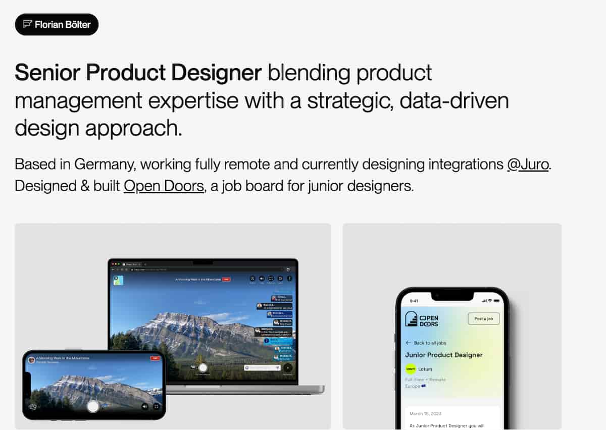 10 Great Product Design Portfolio Examples To Learn From